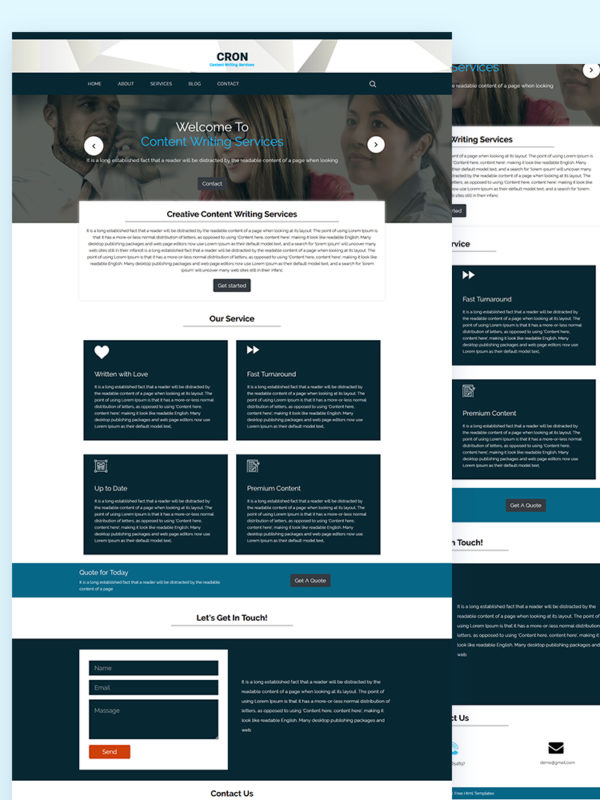 Personal Website Templates Free Download