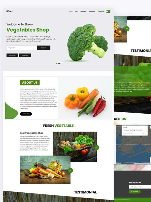 Farm & Agriculture HTML Templates Free
