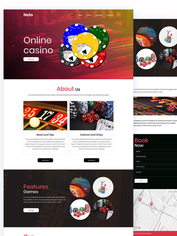 Entertainment HTML Templates Free Download