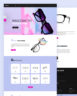 Sglass – Eyeglasses Shop Website Template Free
