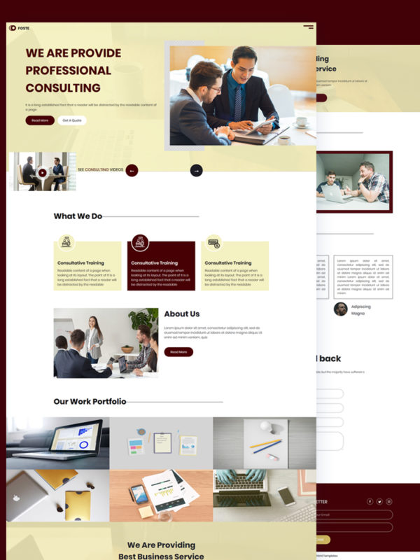 Free Business Website Templates