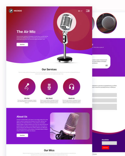 Microo - Mic PSD Template