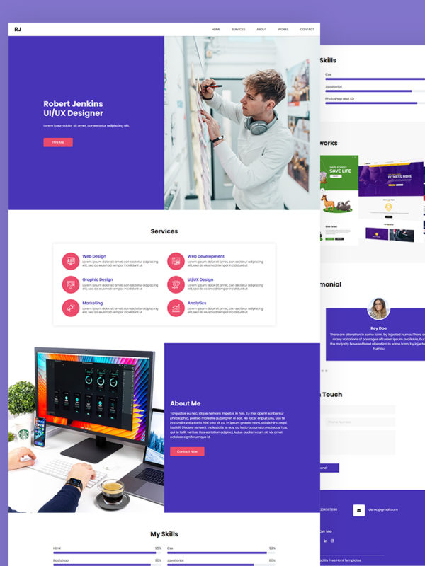 Web Agency HTML Templates Free Download
