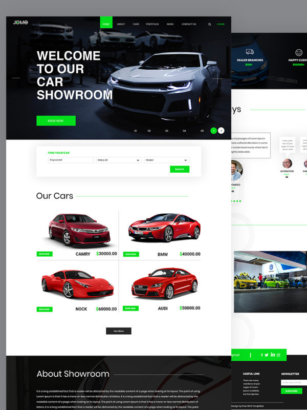 Free Bootstrap 4 Website Template