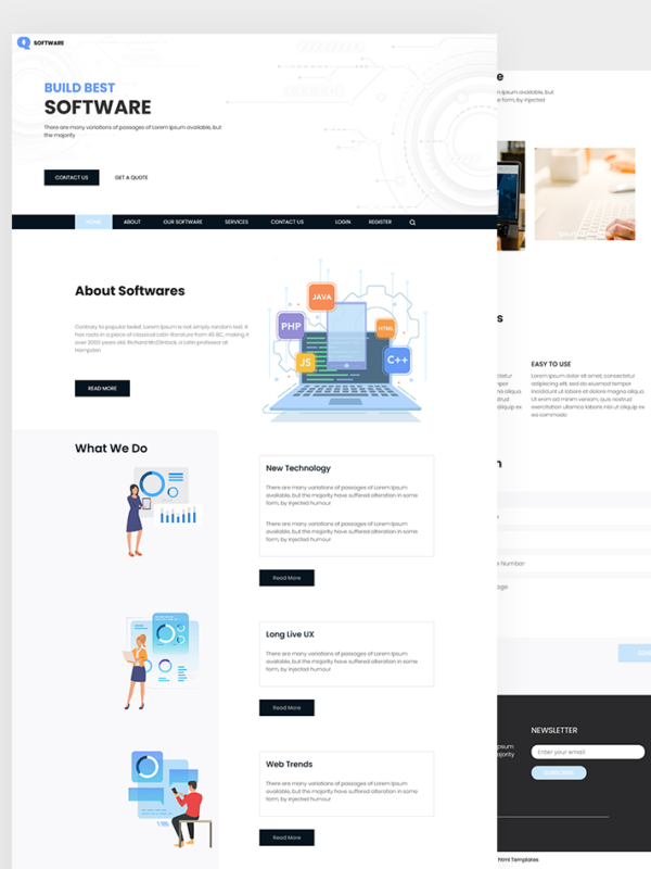 Web Agency HTML Templates Free Download