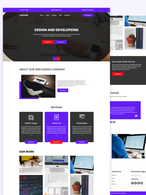 Web Agency HTML Templates Free Download